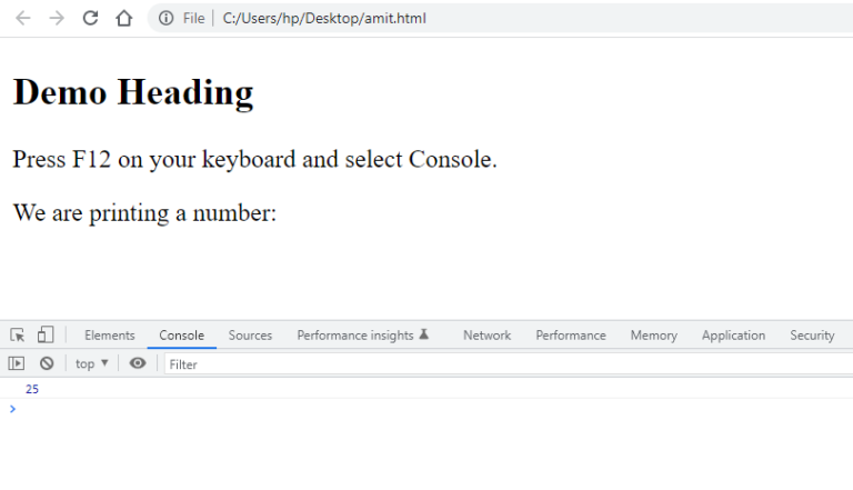 JavaScript - Run First Script - Studyopedia
