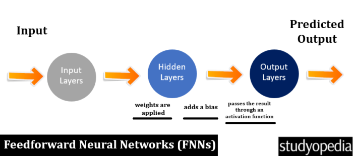 Feedforward Neural Networks (FNN) - Studyopedia