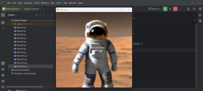 Blur an image with OpenCV - Studyopedia